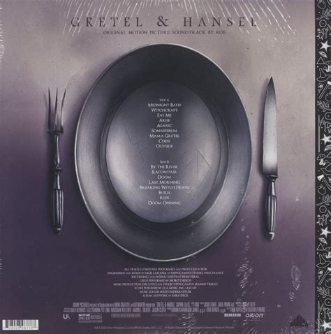 Original Soundtrack Gretel And Hansel 180 Gram Witchcraft Splatter Vin