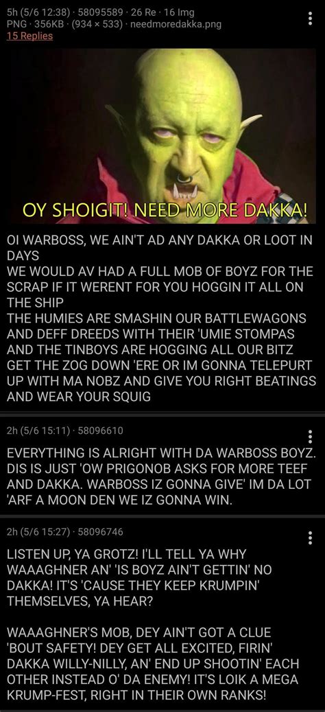 Warboss Prigozhin Rgreentext