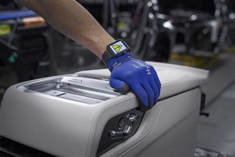 A Smartwatch Is Notifying Workers About The Assembly Of The Optional