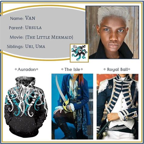 Descendants Ocs On Instagram Van Son Of Ursula