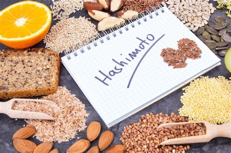 Premium Photo Notepad With Inscription Hashimoto And Best Ingredients