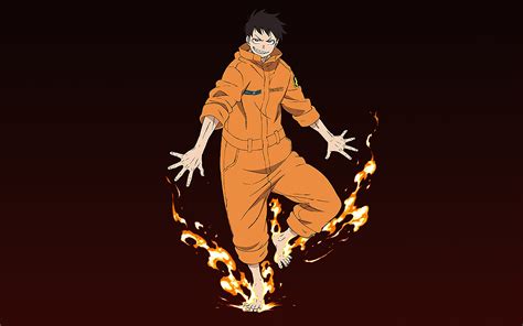 Fire Force Shinra Kusakabe 4k 39 Wallpaper Pc Desktop