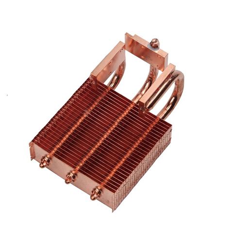 China Customized Copper Cpu Radiator With Heat Pipe Manufacturers