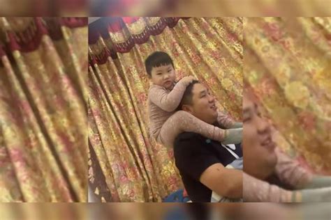 灵活的小胖子！这个动作太费爸了，网友：我跟他爸同时说出了一样的话！