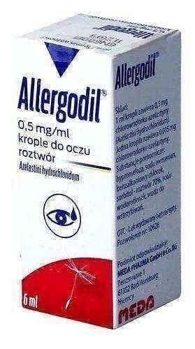 Allergodil Eye Drops Of 05 G 1 Ml 6ml Antihistamine Uk