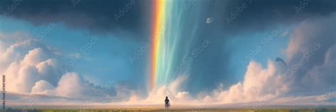 Massive Tornado Based On The Fibonacci Sequence Surrealism Background Massive Tornado Based On The Fibonacci Sequence Surrealism Background