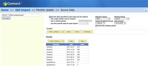 SQL Updating With Connect Intrafocus
