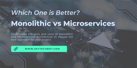 Monolithic Vs Microservices Architecture Which One Is Better Sky