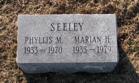 Phyllis Marie Brunner Seeley 1933 1970 Find A Grave Memorial