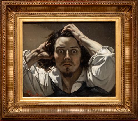 Musée Dorsay Un Chef Dœuvre De Courbet Le Désespéré Exposé Pour