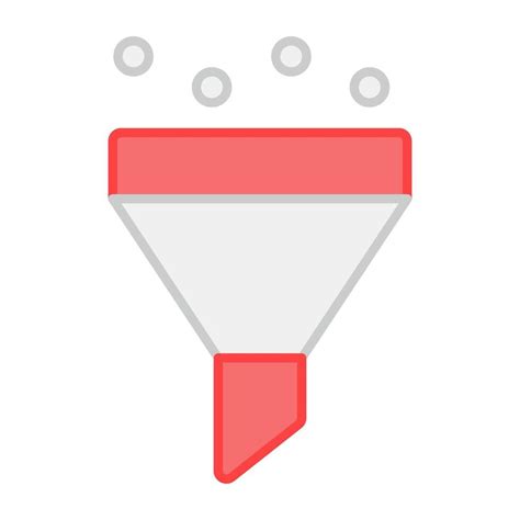 A Linear Design Icon Of Data Funnel 40207191 Vector Art At Vecteezy