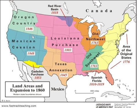 Manifest Destiny Map