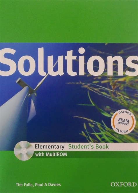 Solutions Elementary Students Book Pack The English Book
