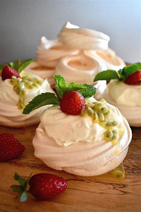 Pavlova Nests Recipe Cooking With Nana Ling