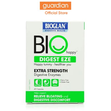 Bioglan Digest Eze Digestive Enzymes 40 Capsules Shopee Singapore