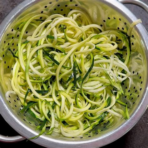 Summer Zucchini Noodles Main Courses Food Nerd Rockstar