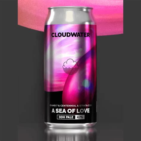 Cloudwater Brew Co A Sea Of Love Ddh Pale 440ml Can
