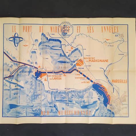 The Ports Of Marseille In The Old And Vintage Maps Facebook