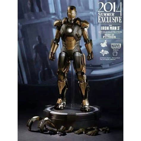 Hot Toys Iron Man Python Hobbies And Toys Toys And Games On Carousell