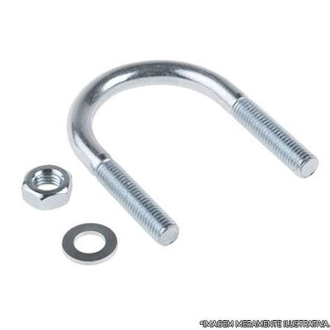 Abraçadeira Tipo U Quadrada Crs Elementos De Fixação