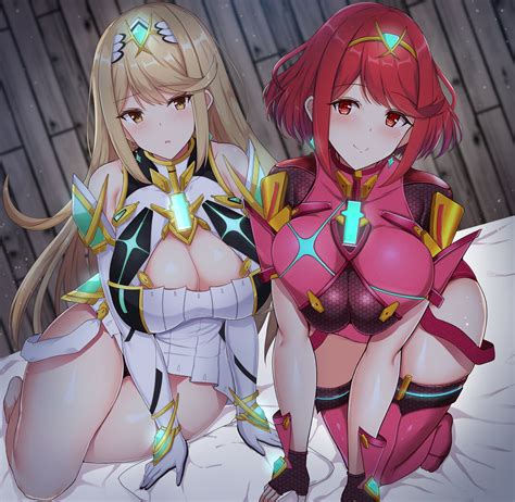 Pyra And Mythra Xenoblade Chronicles And 1 More Drawn By Noeomi
