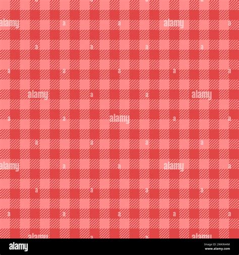 Red Pink Lumberjack Plaid Seamless Pattern Buffalo Check Patterns