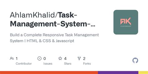 task management system html css javascript readme md at master