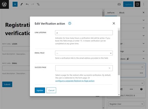 Setting Up Email Verification — Jetformbuilder Crocoblock
