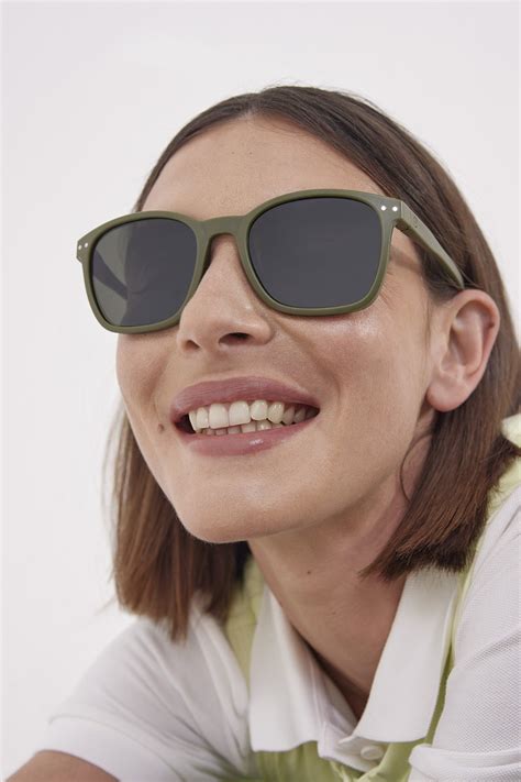 Journey Sunglasses Khaki Polarized Blue Seven