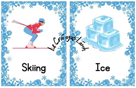 Mash Winter Winter Display Vocabulary