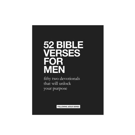 Inspirational Bible Verses For Men