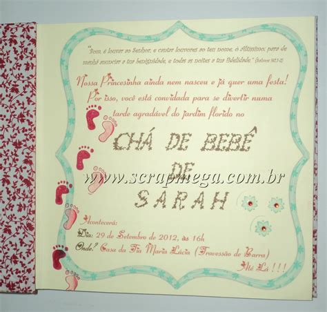 Scrapmega Lista De Chá De Bebê