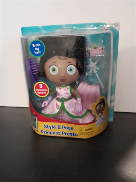 Pbs Super Why Princess Presto Style And Pose Doll 6 Figure 2009