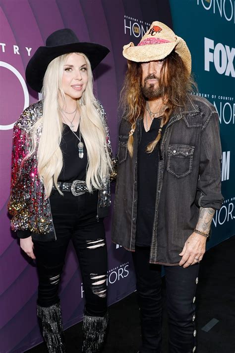 Billy Ray Cyrus Firerose Are Married 1 Year After Engagement Us Weekly