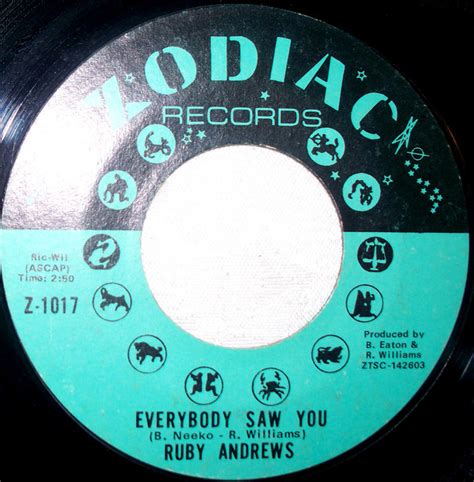 Ruby Andrews Everybody Saw You Can You Get Away Vinyl 7 45 Rpm 2 More 1970