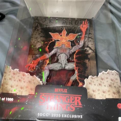 Sdcc 2025 Jazwares Stranger Things Upside Down Demogorgon Figure Le