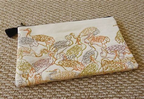 相良刺繍を楽しむポーチ（弐） Iichi 日々の暮らしを心地よくするハンドメイドやアンティークのマーケットプレイス