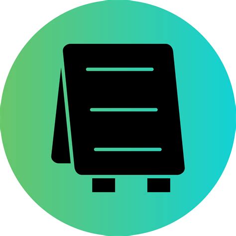 Menu Board Vector Icon Design 23047364 Vector Art At Vecteezy