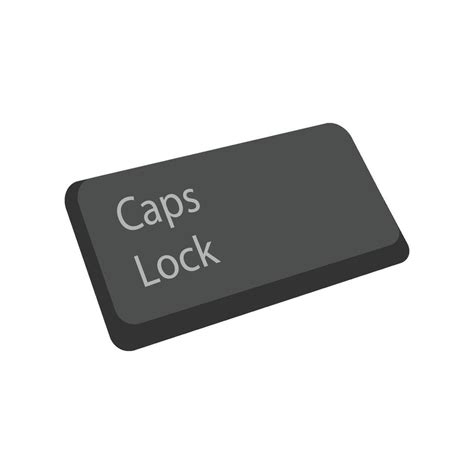 Caps Lock Icon Vector 39654346 Vector Art At Vecteezy