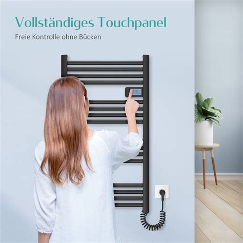 Badheizkörper Elektrisch Mit Thermostat Elektro Handtuchwärmer