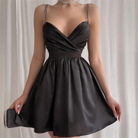 Pin By Ani Davidovna On Одежда Black Prom Dress Short Prom Dresses