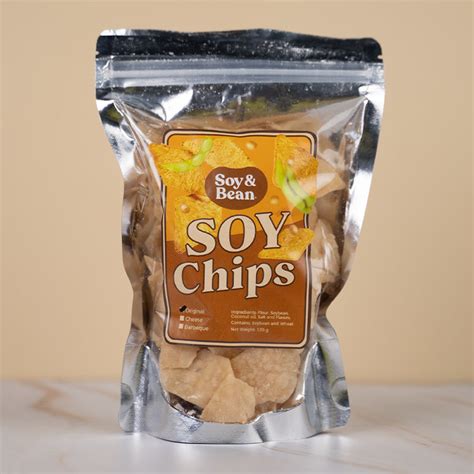 Soy And Bean Soy Chips Classic 120g House Of Fruitas