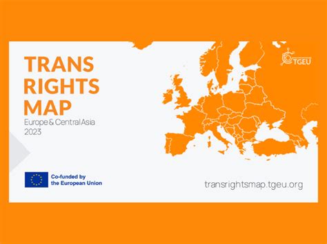 Trans Rights Map Europe And Central Asia Rainbow Europe Map And Index