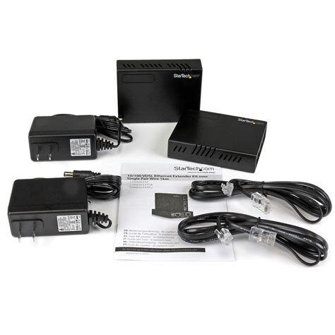 10100 Vdsl2 Ethernet Extender Kit Over Single Pair Wire 1km Bci