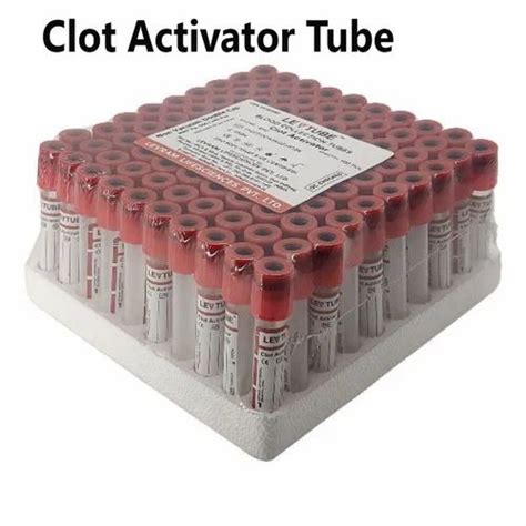 Plastic Red Clot Activator Vacuum Blood Collection Tubes 3ml At ₹ 295