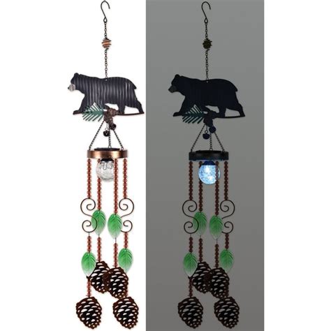 Arlmont And Co Black Bear Solar Hanging Buddy Wayfair In 2025 Spooky