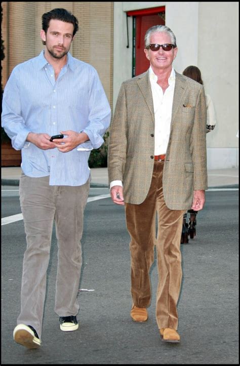 Photo George Hamilton Et Son Fils Ashley à Beverly Hills En 2007