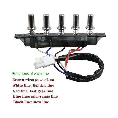 Range Hood Control Board 5 Button Switch For Integrated Hoods Fruugo Uk
