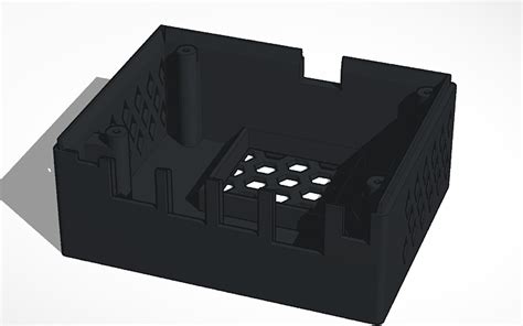 3d Design Jetson Nano Top Fan Intake Tinkercad