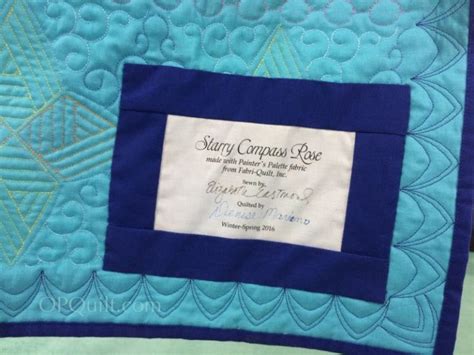 Starry Compass Rose Occasionalpiecequilt